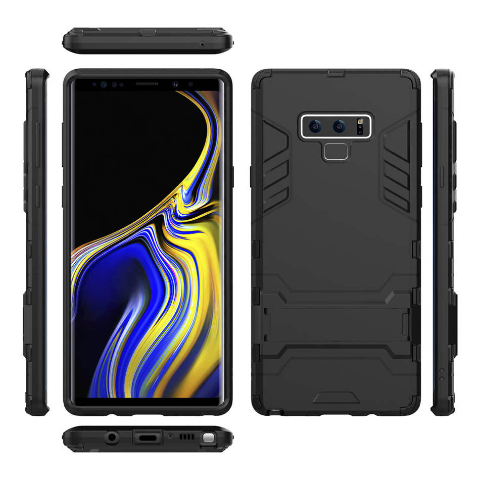 Slim Armour Shockproof Case for Samsung Galaxy Note 9 (Black)